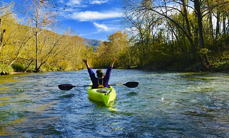 Kayaking Virginia's Blue Ridge After 50: Upper James River